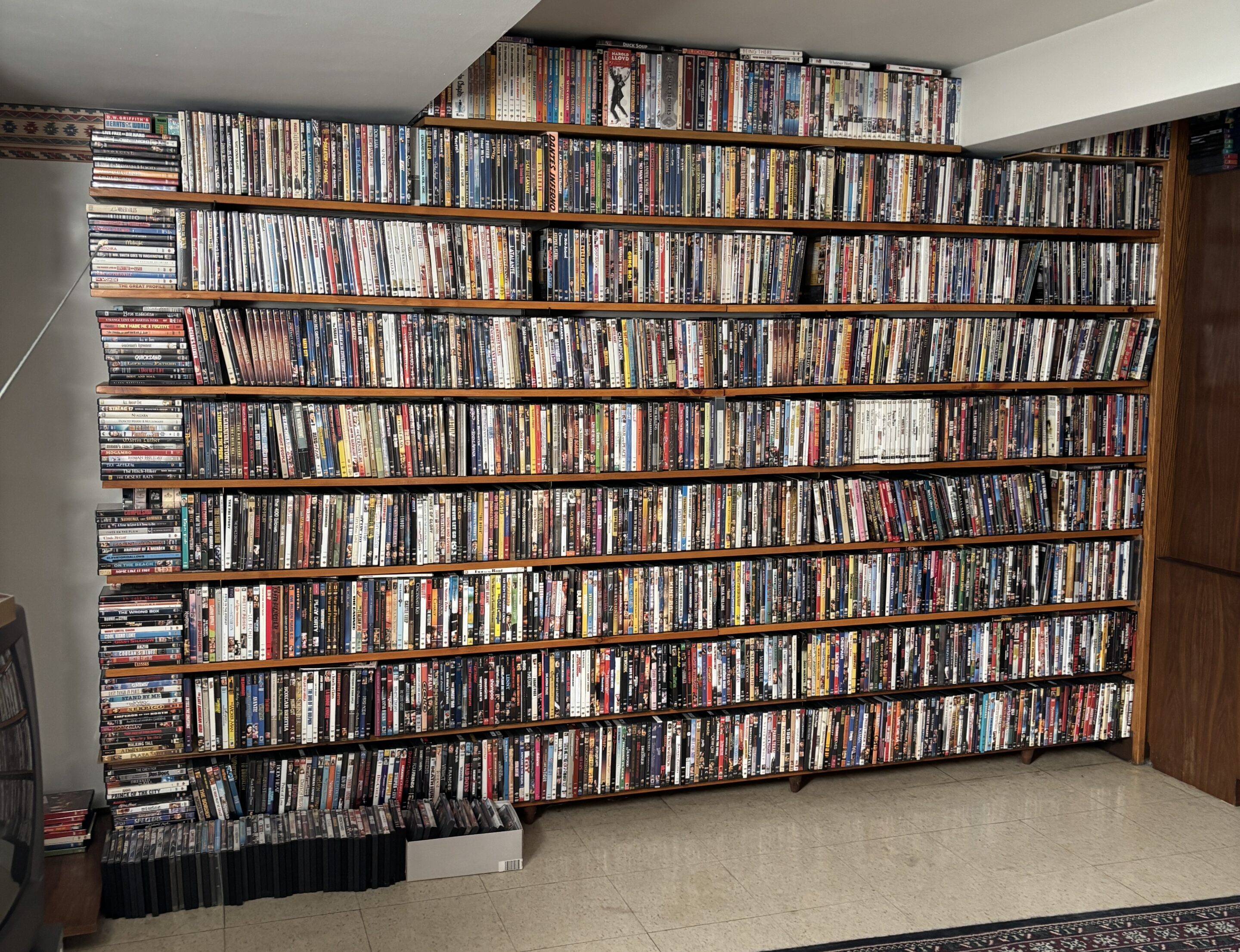 LET'S GET " PHYSICAL MEDIA " Collection : DVDS RECORDS BOOKs VHS BETA ...